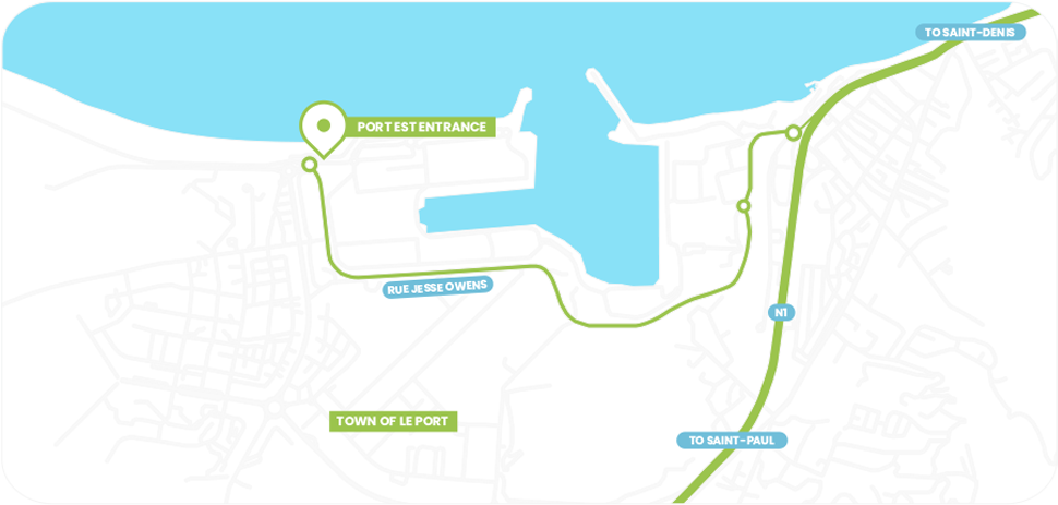 Visiting Port Est - Grand Port Maritime de la Réunion