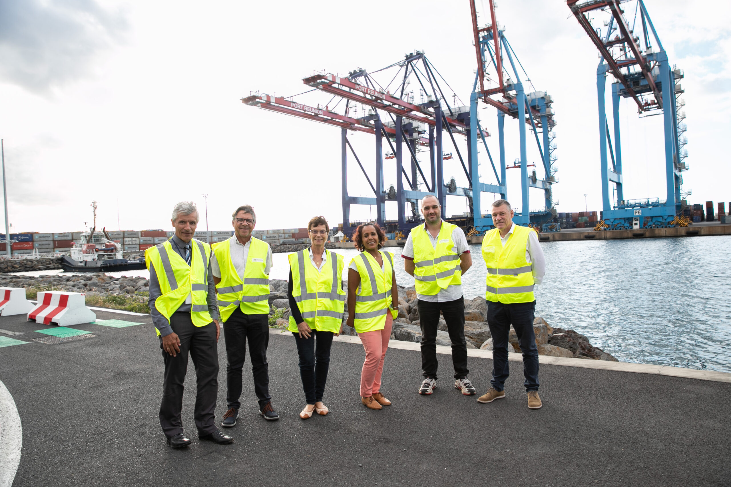 Visite du port par la DEETS Réunion - Grand Port Maritime de la Réunion