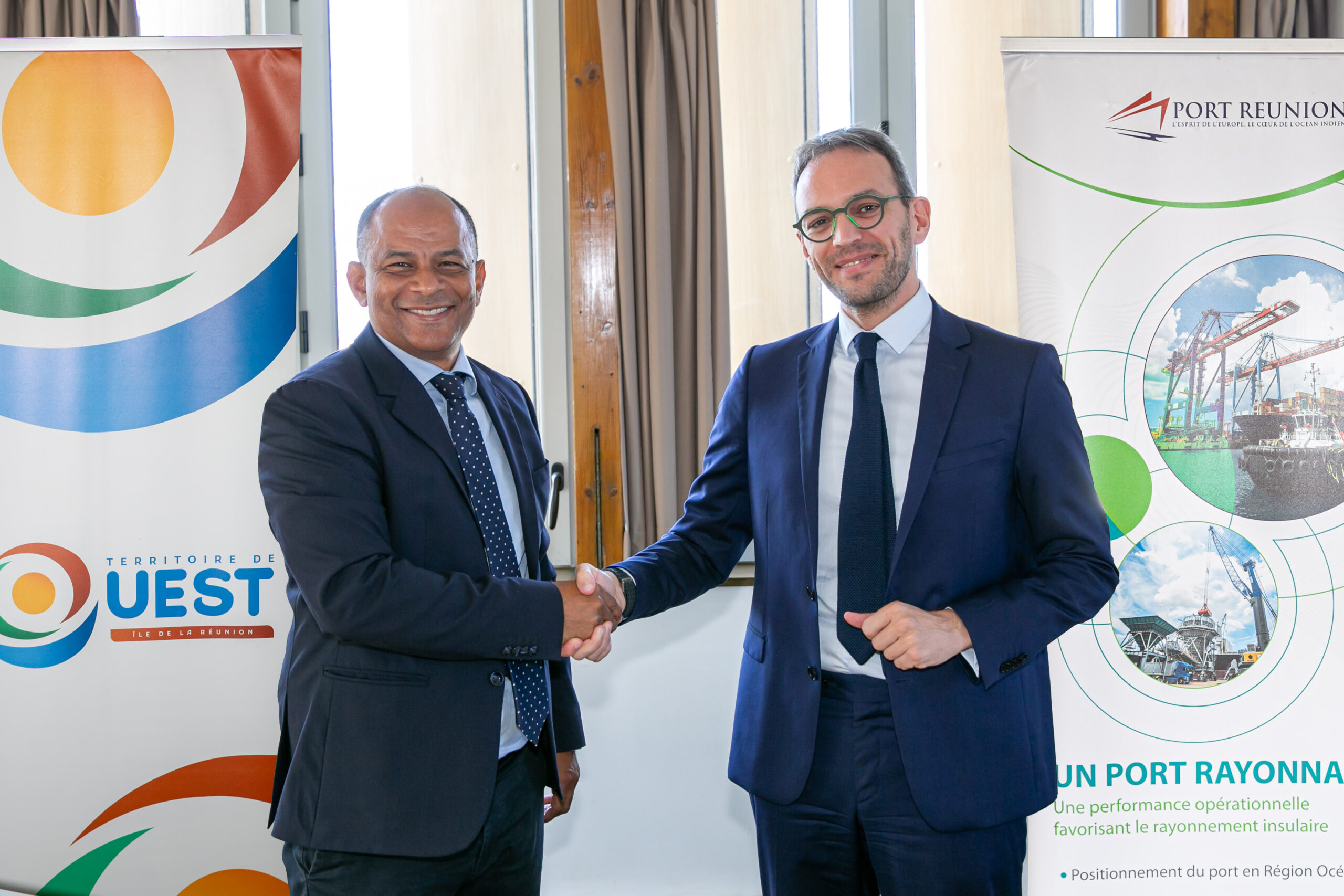 Signature de la convention de partenariat avec le Territoire de l'Ouest ...